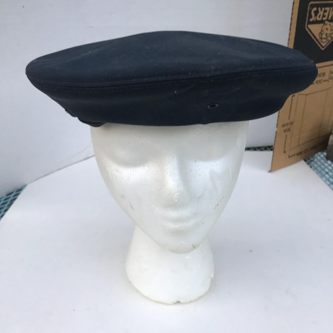 Vintage Military or Police Beret Size 7 Midway Cap Company Chicago - Etsy