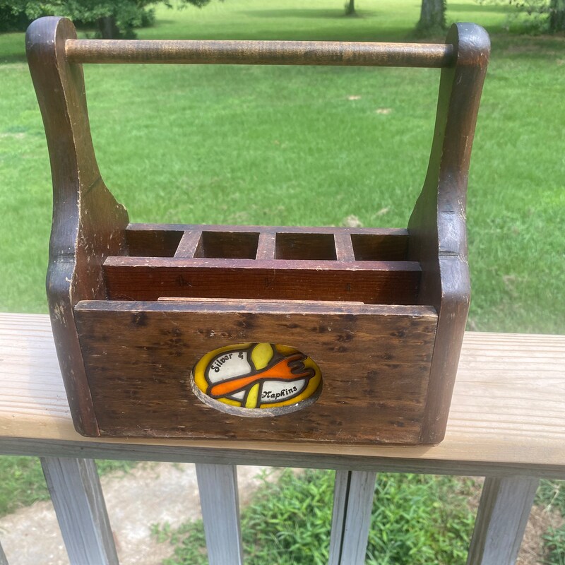 Silverware Caddy - Etsy