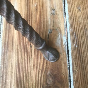 Wrought Iron Plant Stand Antique Primitive Eagle Claw Feet and Twisted ...