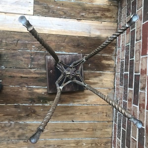 Wrought Iron Plant Stand Antique Primitive Eagle Claw Feet and Twisted ...