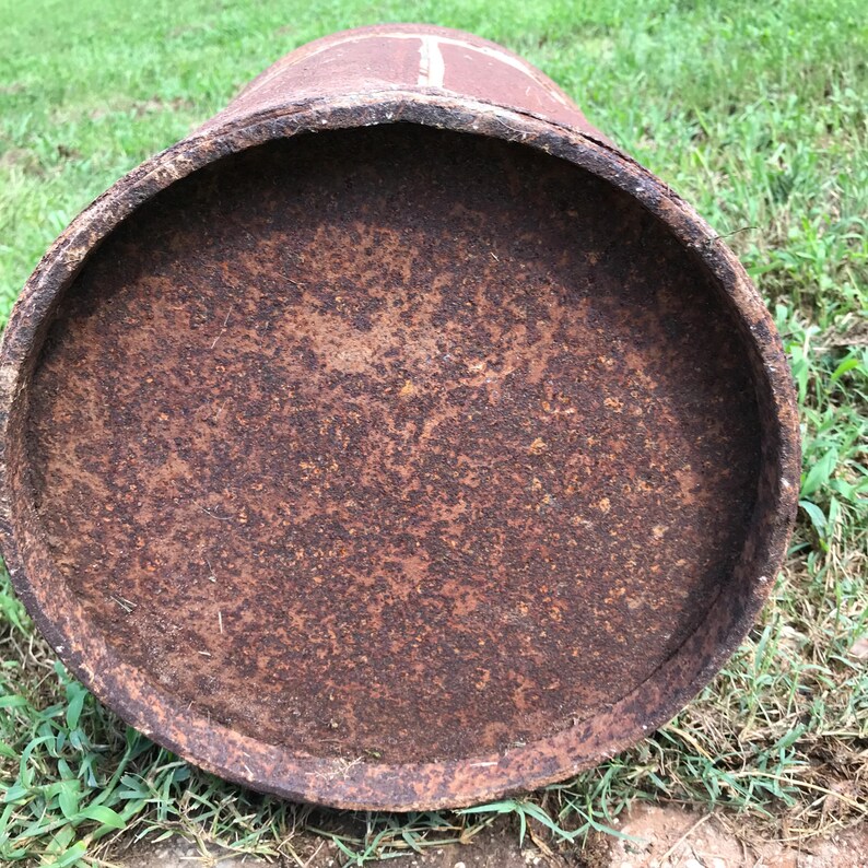 Kraft Cheese Milk Can 10 Gallon Steel Antique Kraft Cheese Lynnville ...