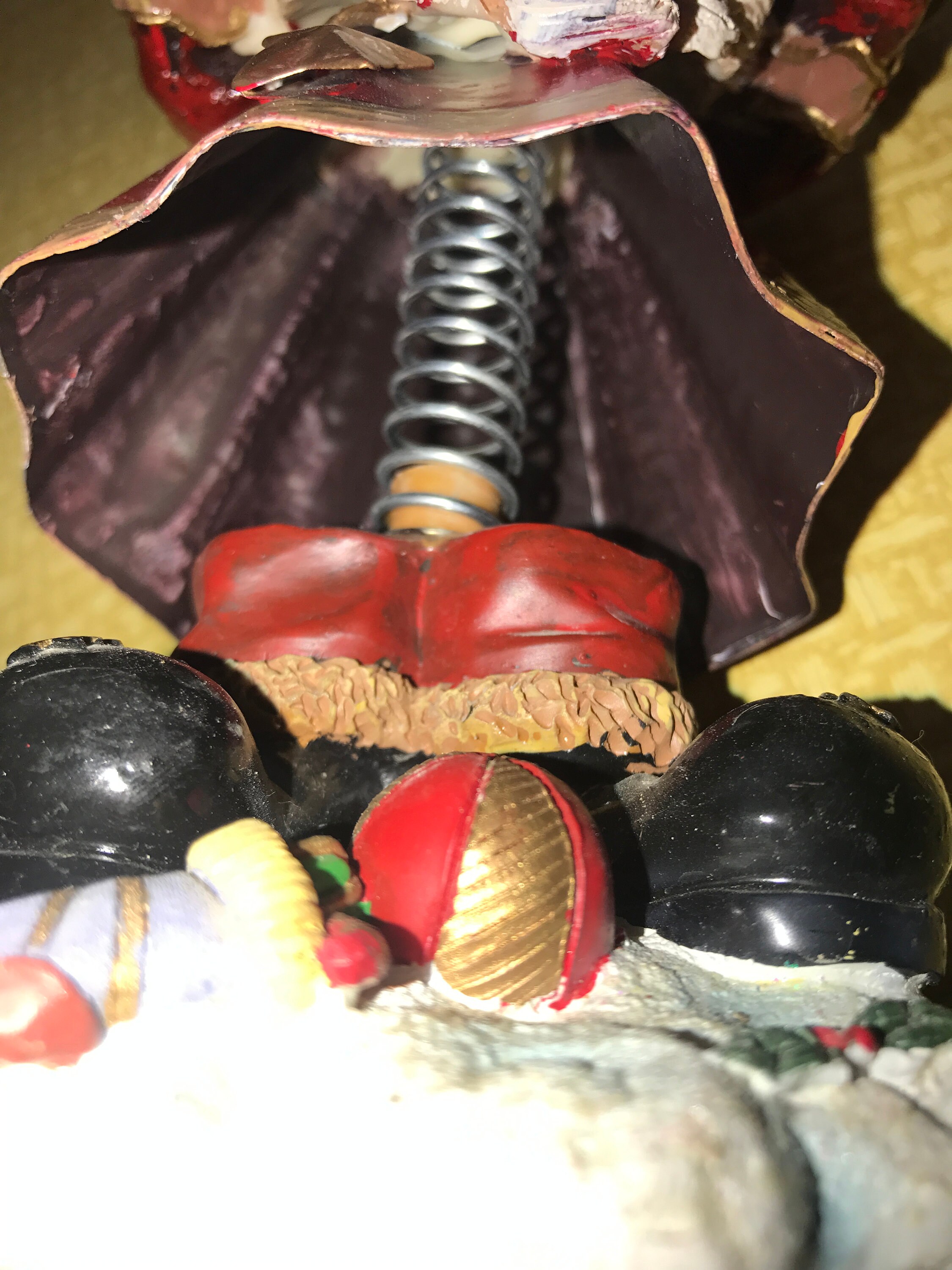 Santa Claus Bobble Head Ceramic Vintage Christmas - Etsy Australia