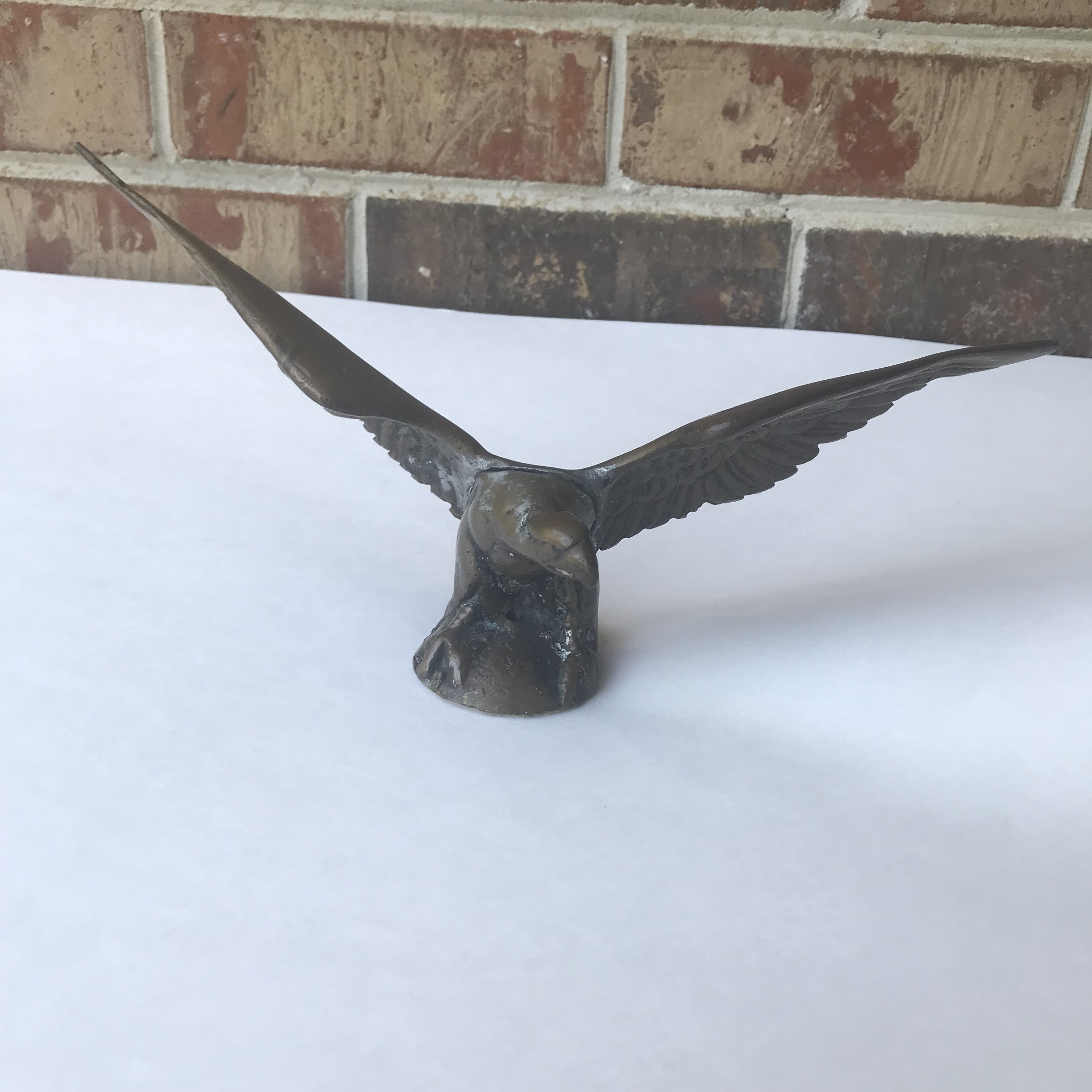 Solid Brass Bald Eagle Wing Spread Large and Heavy - Etsy