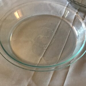 Pie Baking Plate Dish Lot of 3 Vintage Pyrex and Anchor Deep Dish ...