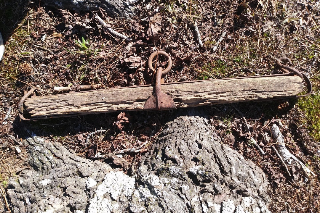 Single Tree Antique Primitive Vintage -- Plant Hanger -- This One Has ...