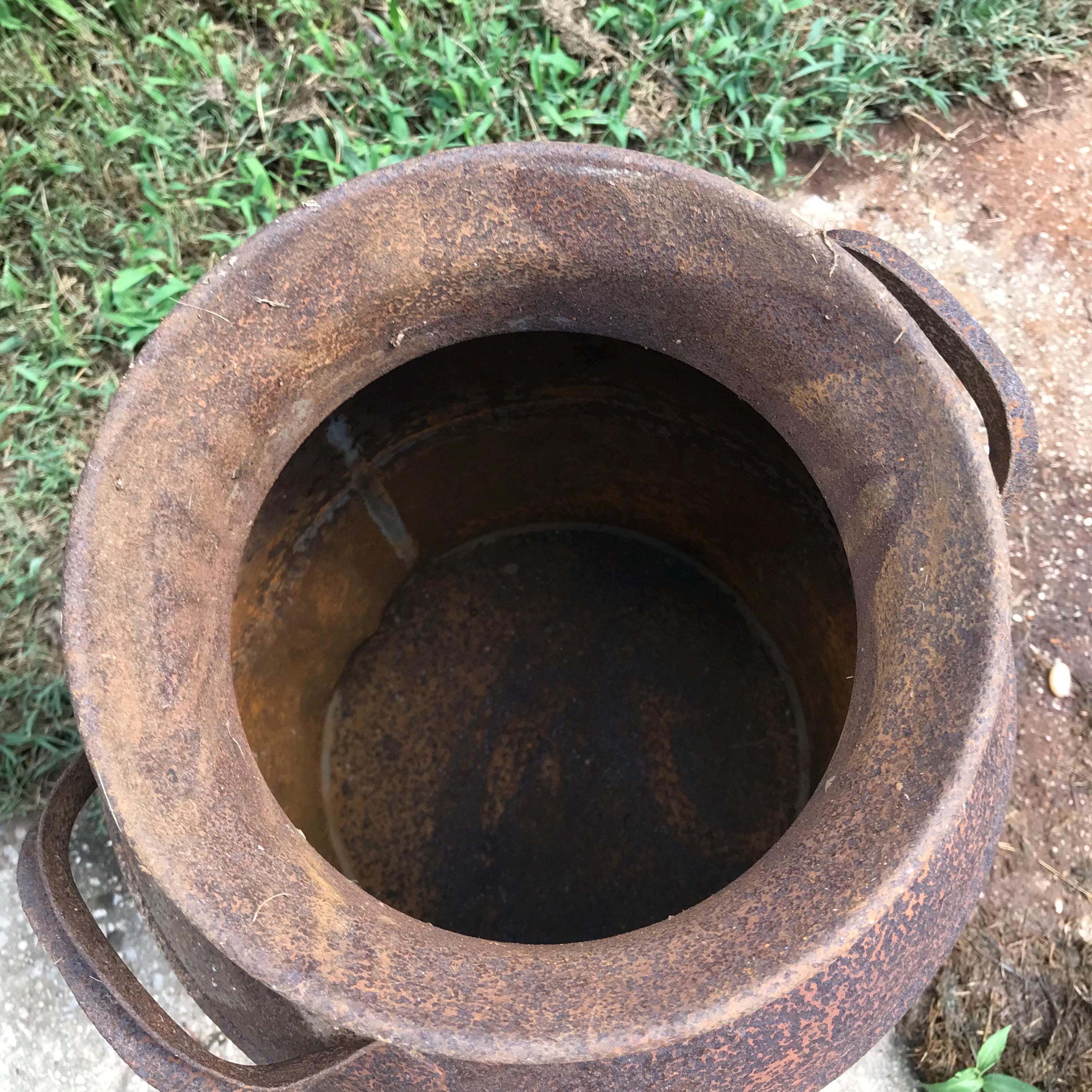 Kraft Cheese Milk Can 10 Gallon Steel Antique Kraft Cheese Lynnville ...
