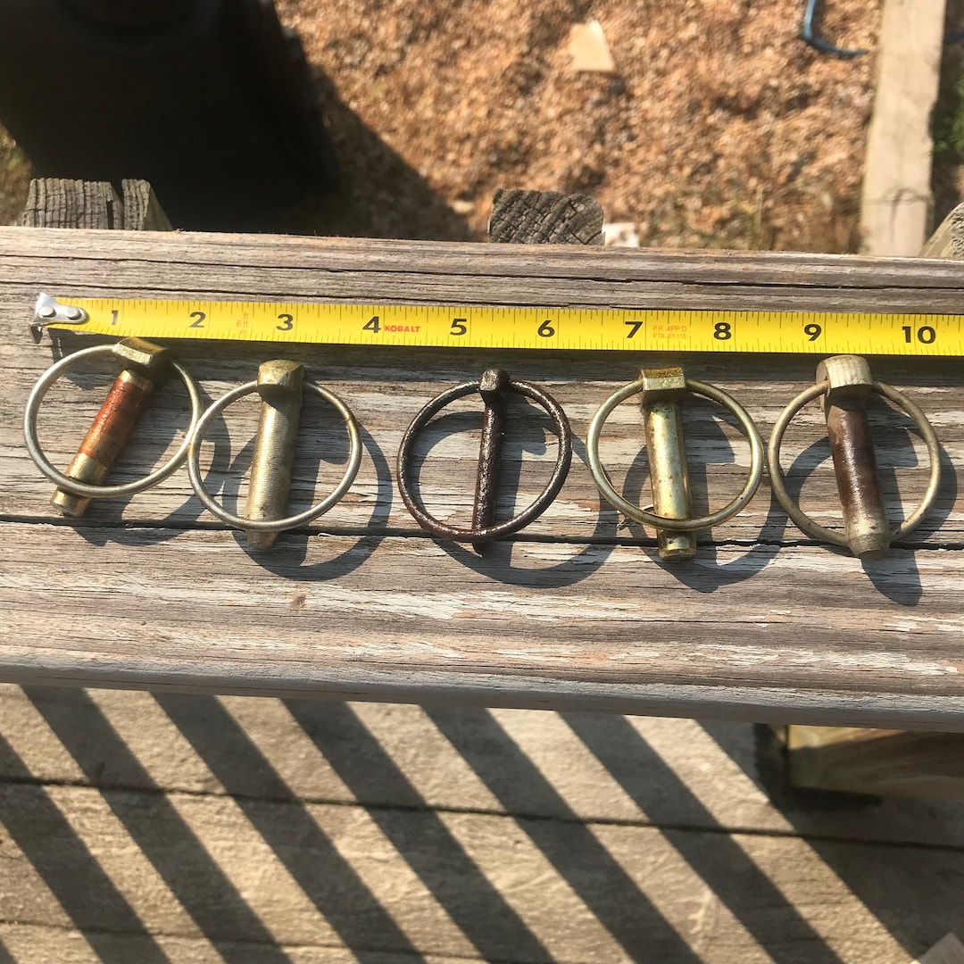 Linch Pin With Ring Lot of 5 Heavy Duty Vintage - Etsy