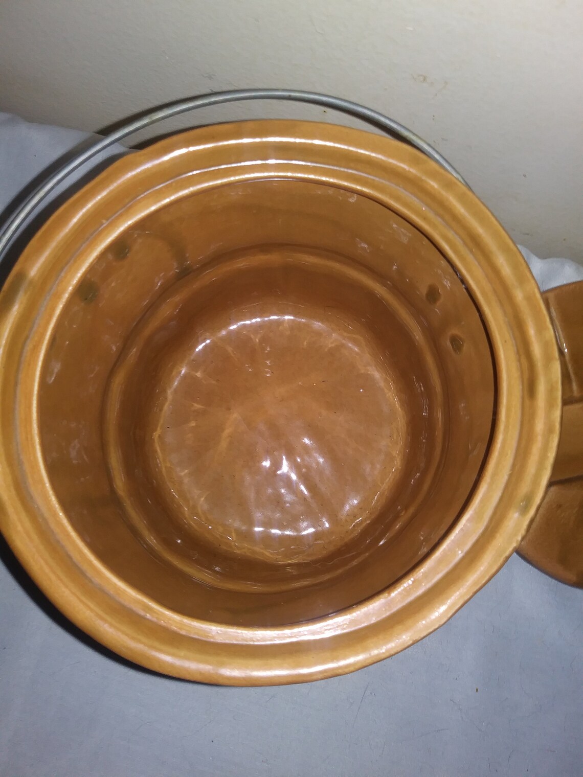 Ceramic Bushel Basket With Lid Vintage House of Webster (texas ...