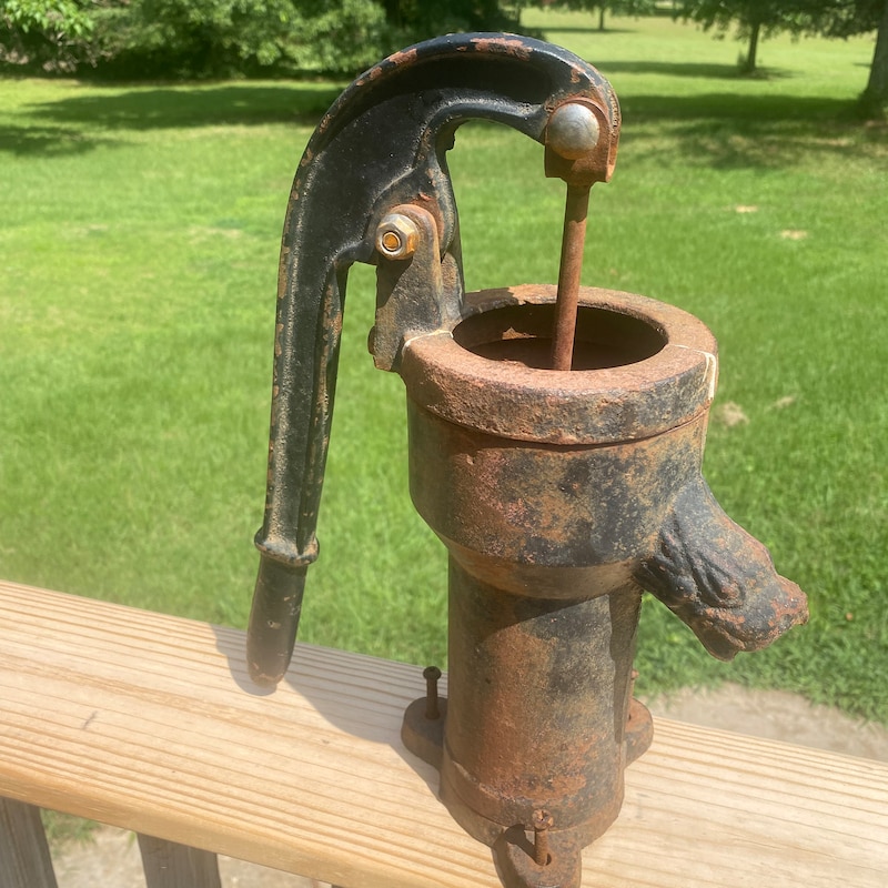 Antique Hand Water Pump - Etsy