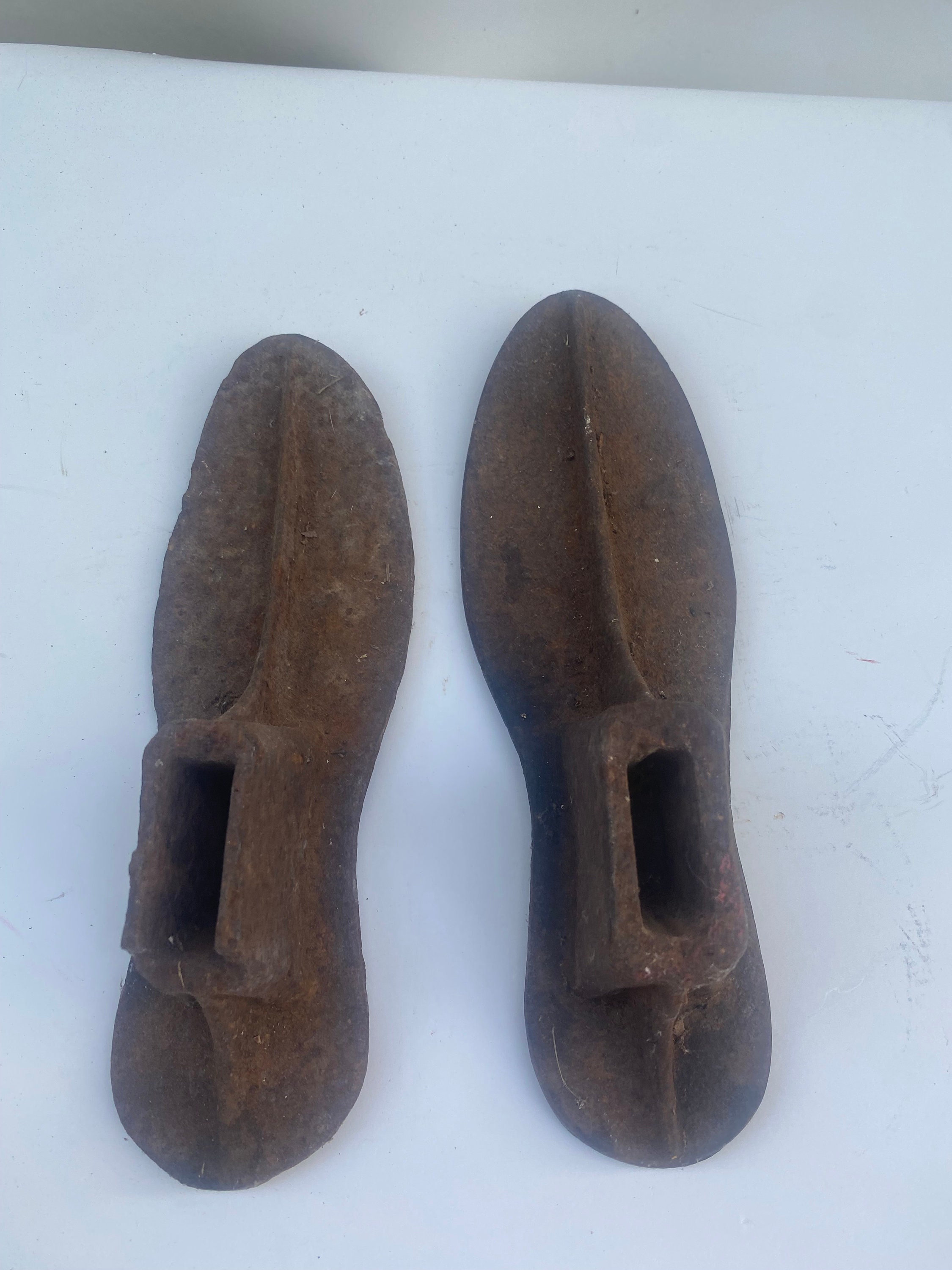 Cast Iron Shoe Cobbler Shoes Pair Lot Sizes 3 and 4 - Etsy