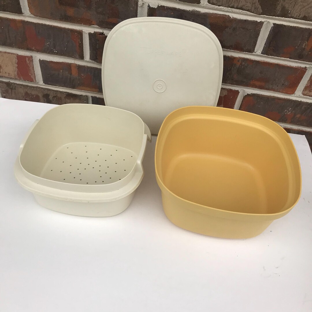 TUPPERWARE Steamer Container Vintage With Lid - Etsy