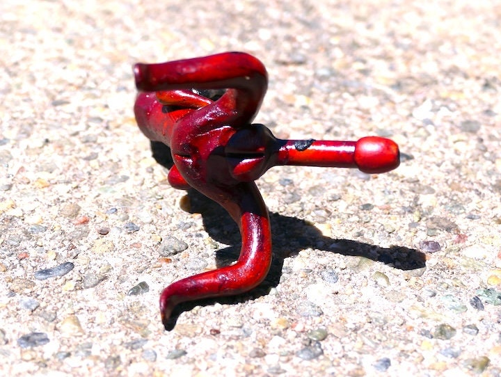 BBC RASTA Red Man Pipe - Etsy