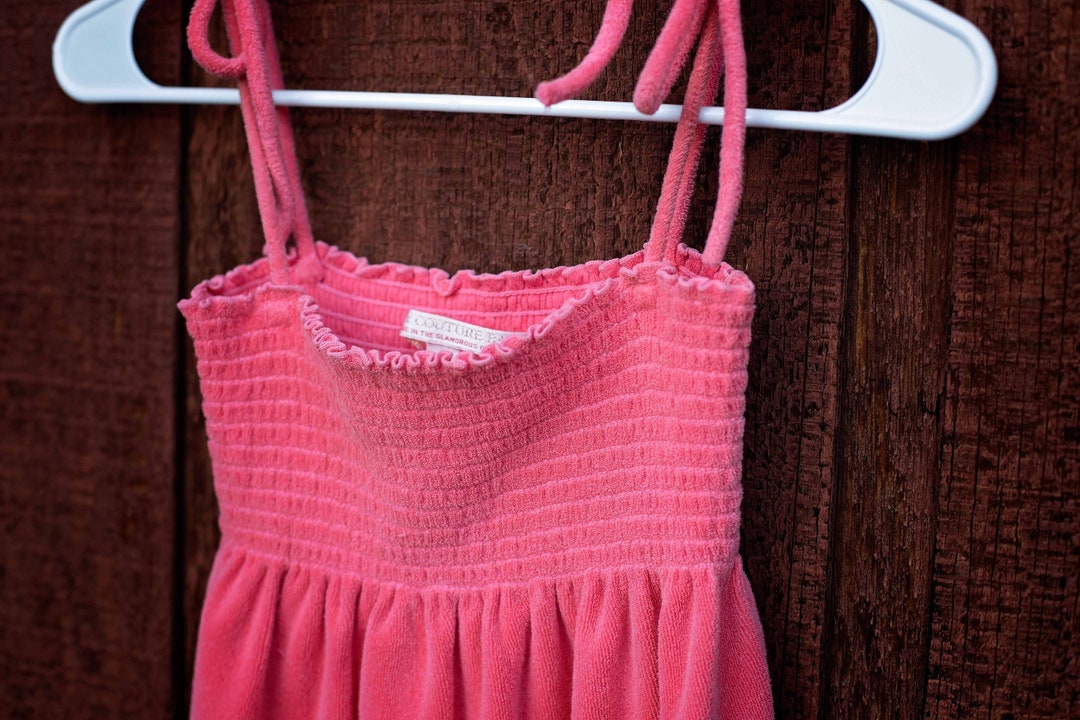 Vintage 90's, Girls, Juicy Couture, Signature Terry Cloth, Tube Top Sun ...