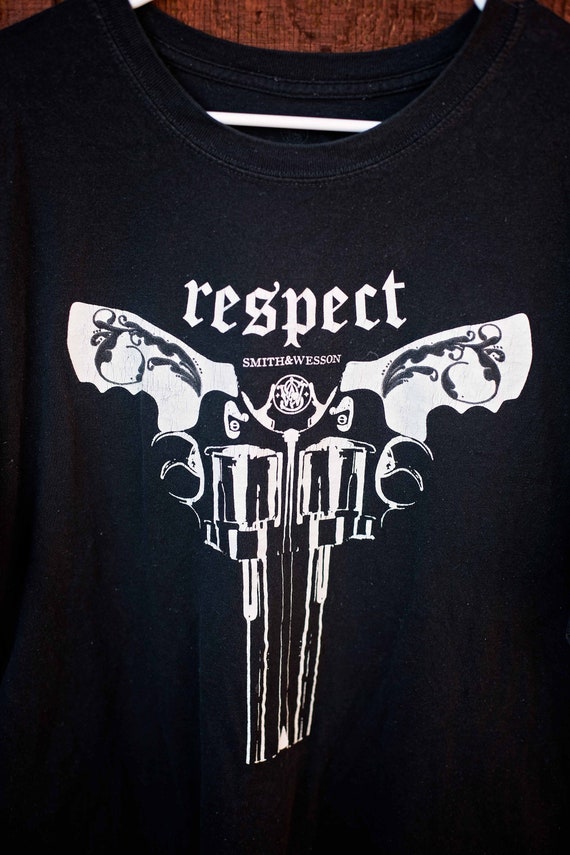 Vintage Smith and Wesson RESPECT Tshirt Xlarge - Etsy