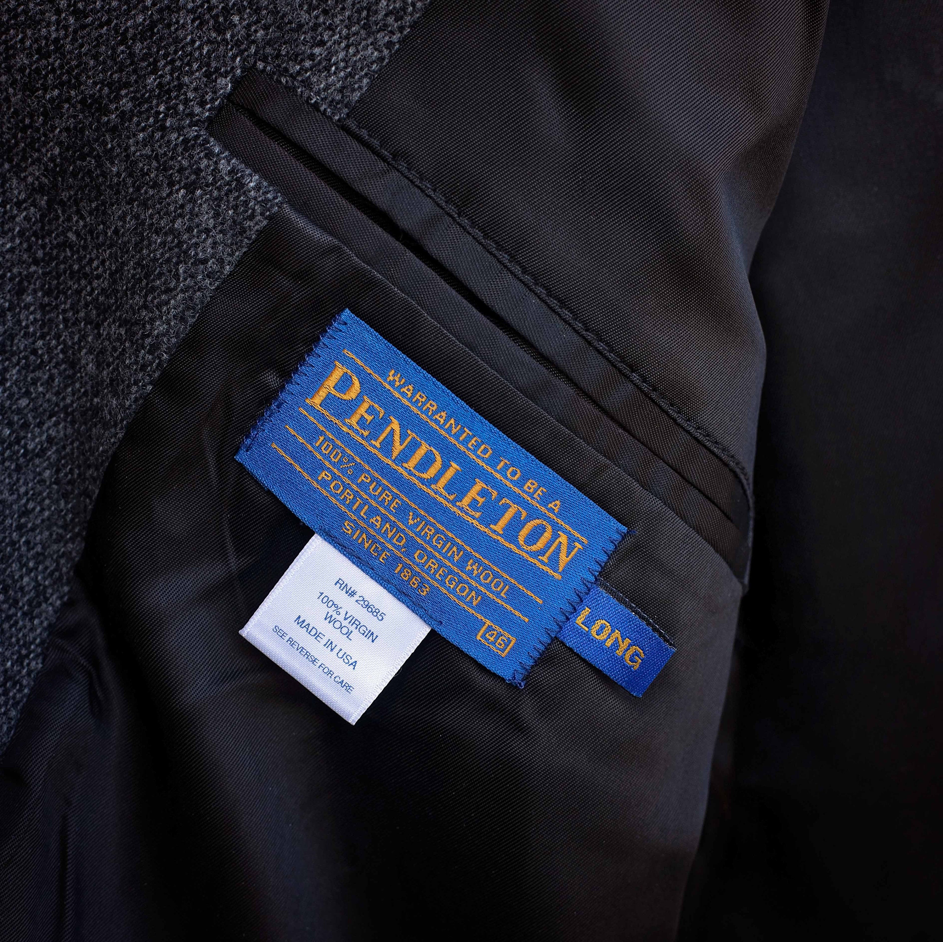 Authentic, Pendleton Blazer, Vintage Herringbone, Tweed Wool Blazer ...