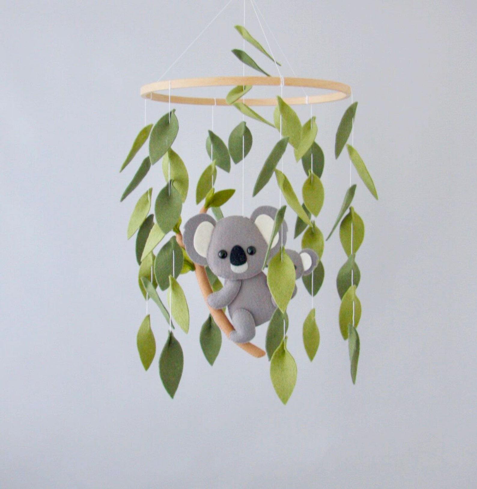 Koala Baby Mobile, Baby Crib Mobile, Neutral Baby Mobile - Etsy
