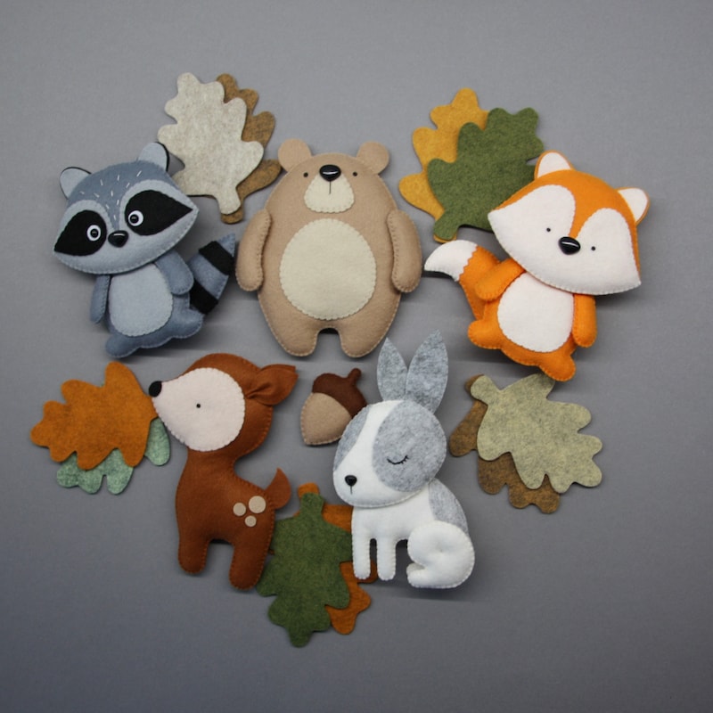 Felt Animal Ornament - Etsy