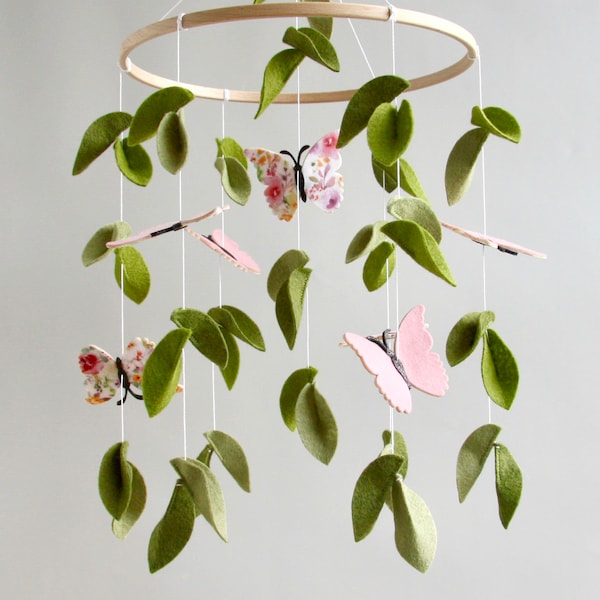 Butterfly Crib Mobile - Etsy