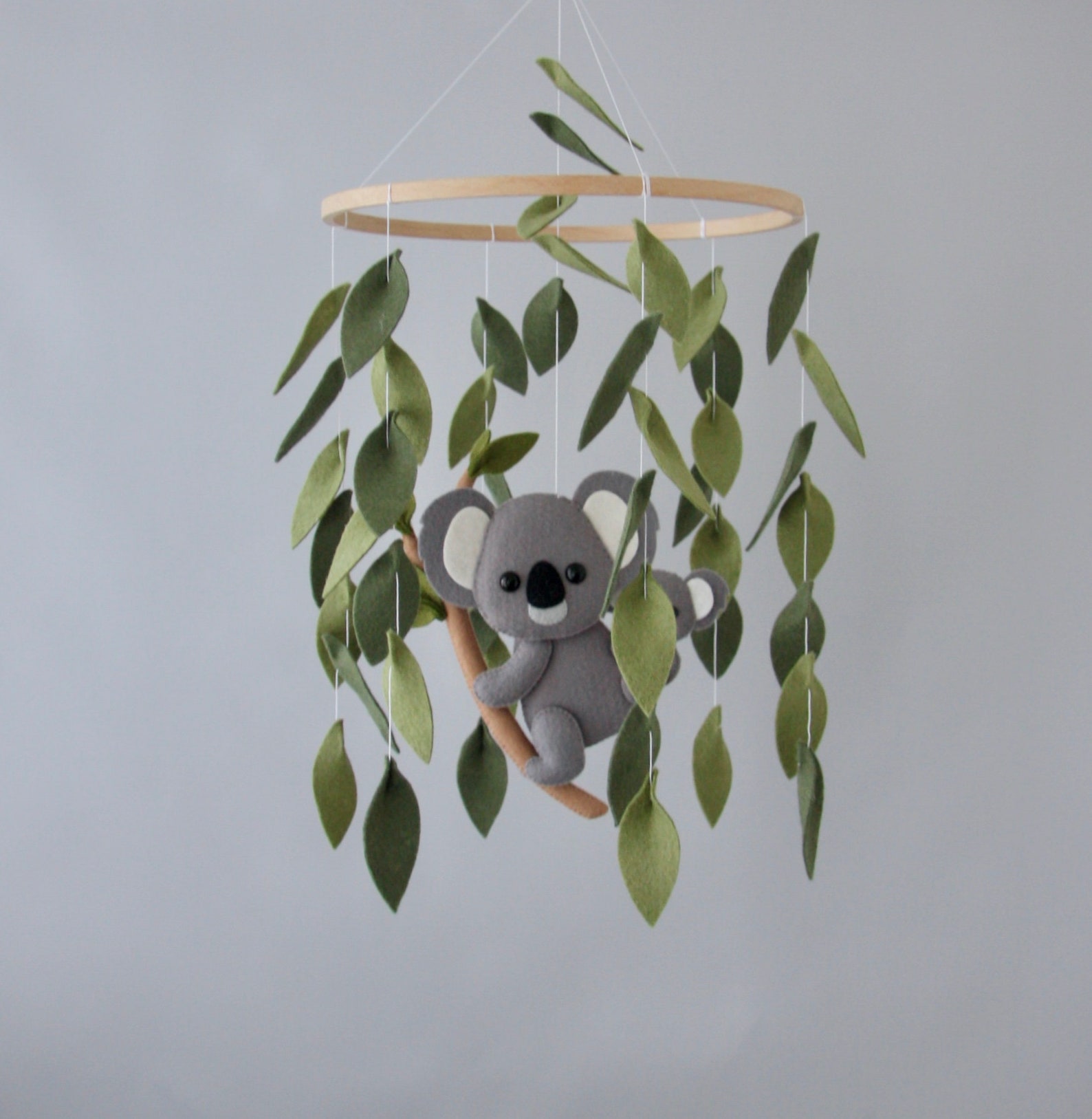 Koala Baby Mobile Baby Crib Mobile Neutral Baby Mobile - Etsy