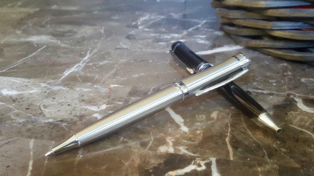 Executive Edition Luxury Pen - Platinum Silver - Free Shipping - Etsy