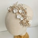 BLOSSOMS Stunning Ceramic Floral Crown Porcelain Flower - Etsy