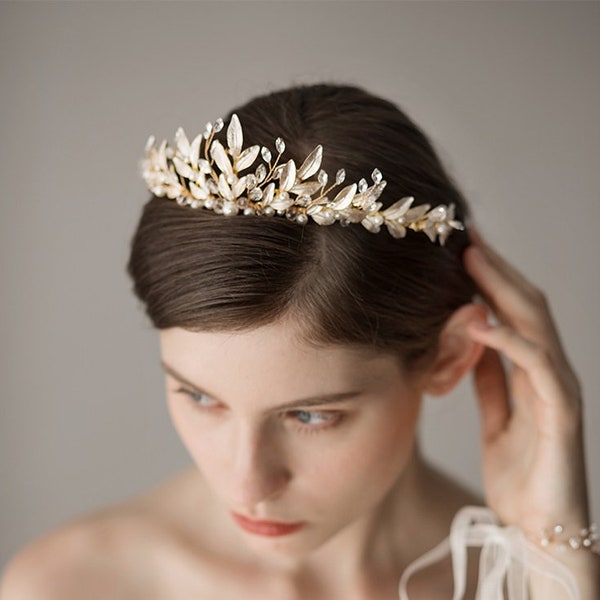Leaf Tiara - Etsy