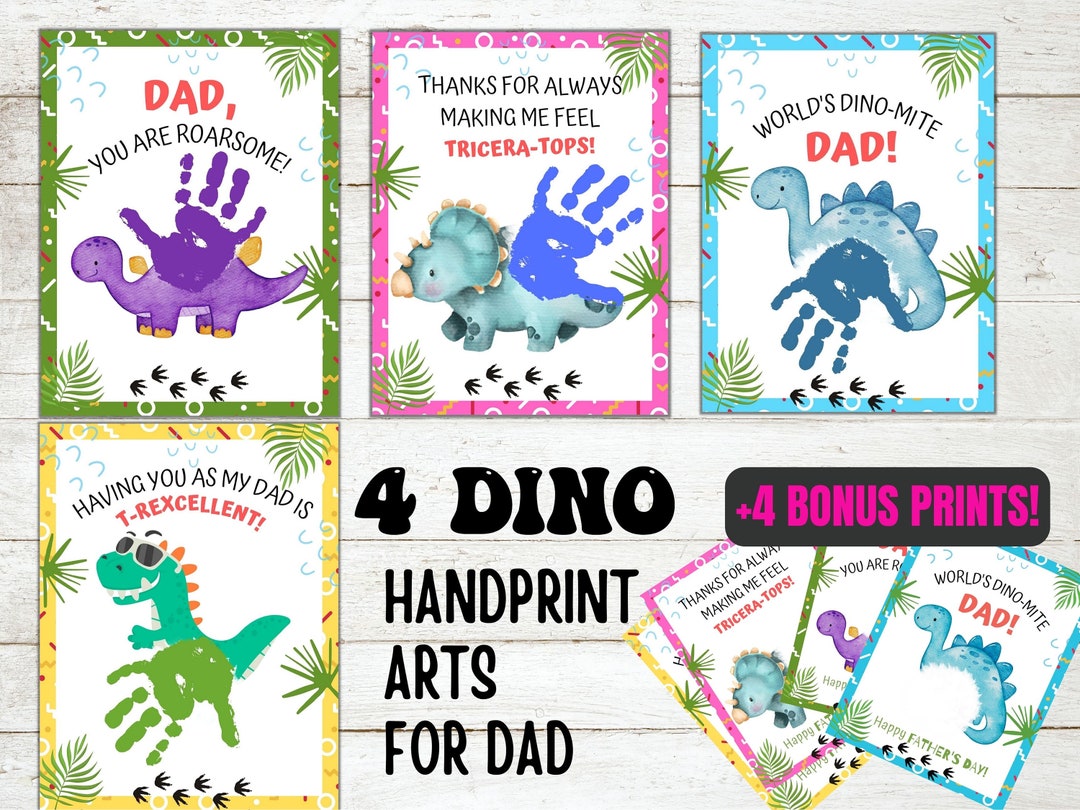 Dad You Are Dinomite Card Fathers Day Crafts for Toddlers Father's Day ...