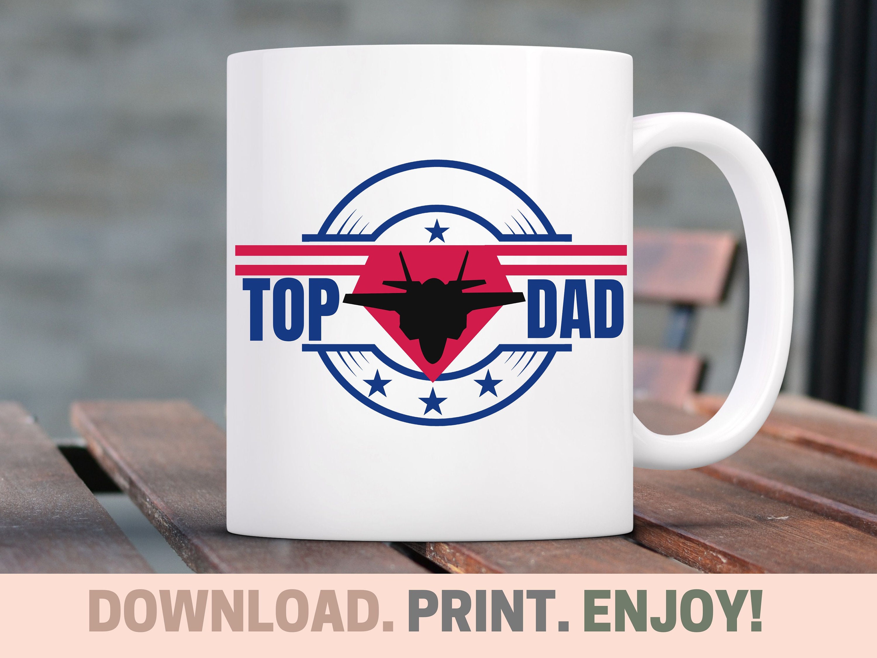 Top Dad SVG Png Top Dad T Shirt Father Svg Father's Day - Etsy