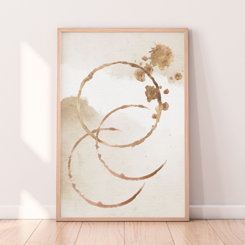 Coffee Stain Art - Etsy