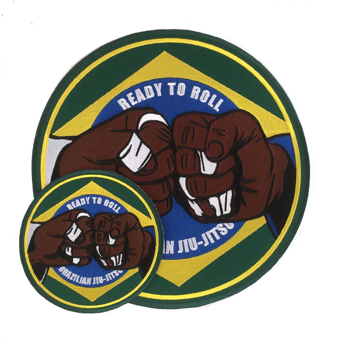 Jiu Jitsu Gi Patch Ready to Roll BJJ Patches for Gi, Brazilian Jiu ...