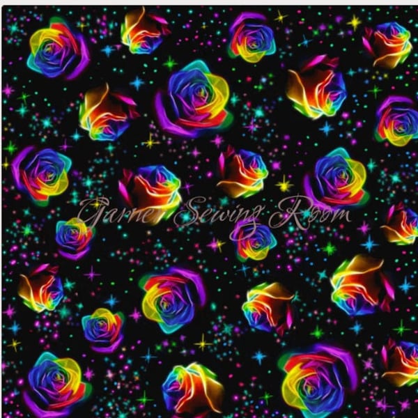 Printed Vinyl Fabric by the Yard - Etsy