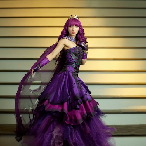 Mal Descendants 2 Costume Mal Descendants 2 Coronation Yellow - Etsy Canada