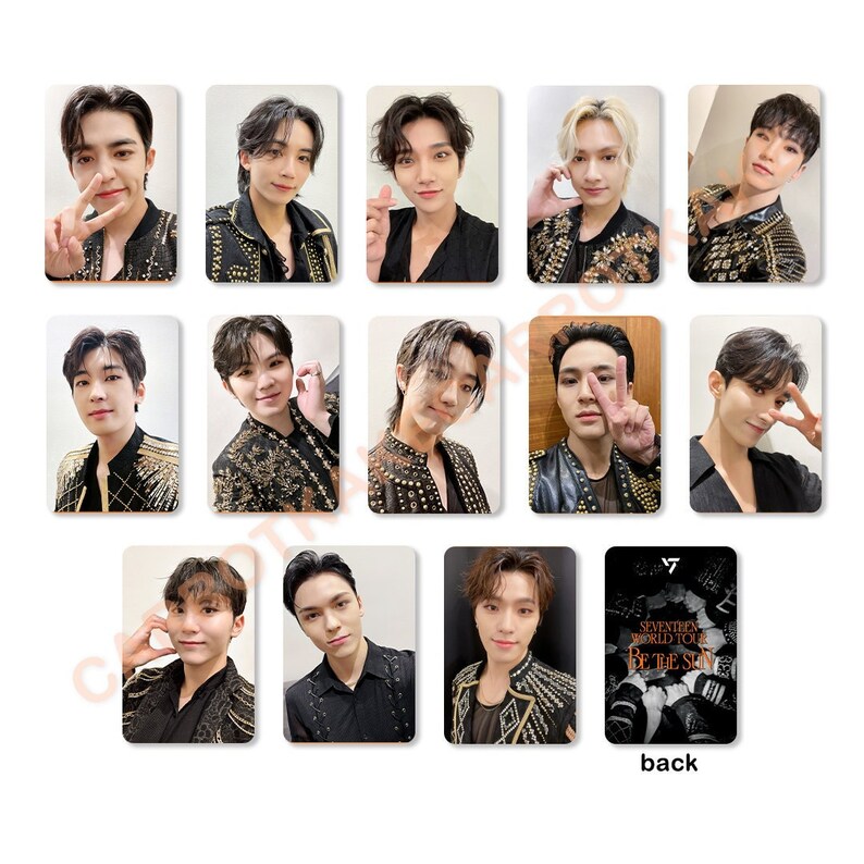 SEVENTEEN Kpop Selfie Photocards Be the Sun,s.coups Jeonghan Joshua Jun ...