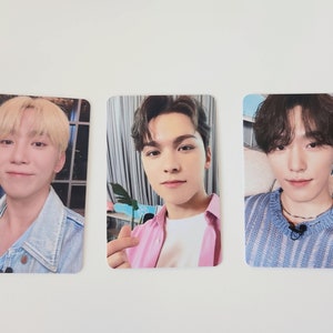 SEVENTEEN Kpop Selfie Photocard Carat Ver. , S.coups Jeonghan Joshua Jun Hoshi Wonwoo Woozi The8 ...