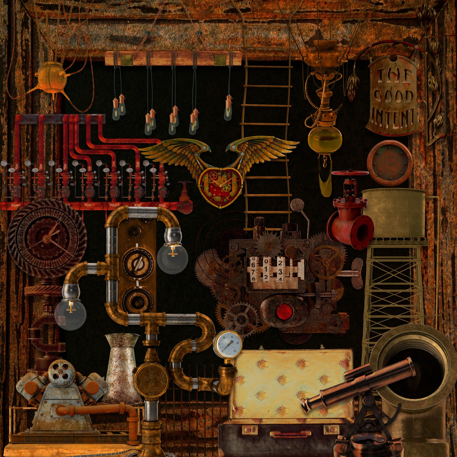 A Future Past-part 3, Steampunk Kit, Victorian Kit, Vintage Kit ...