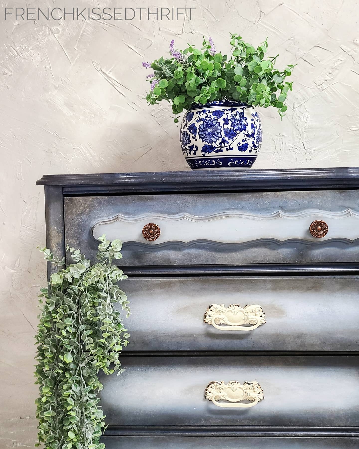 SOLD!!! Do Not Purchase! Gorgeous Rustic Blue Farmhouse French ...