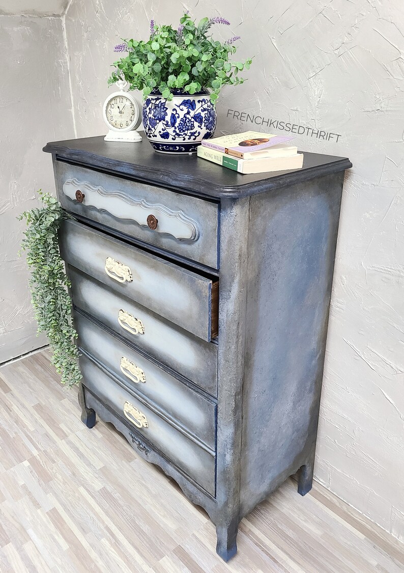 SOLD!!! Do Not Purchase! Gorgeous Rustic Blue Farmhouse French ...