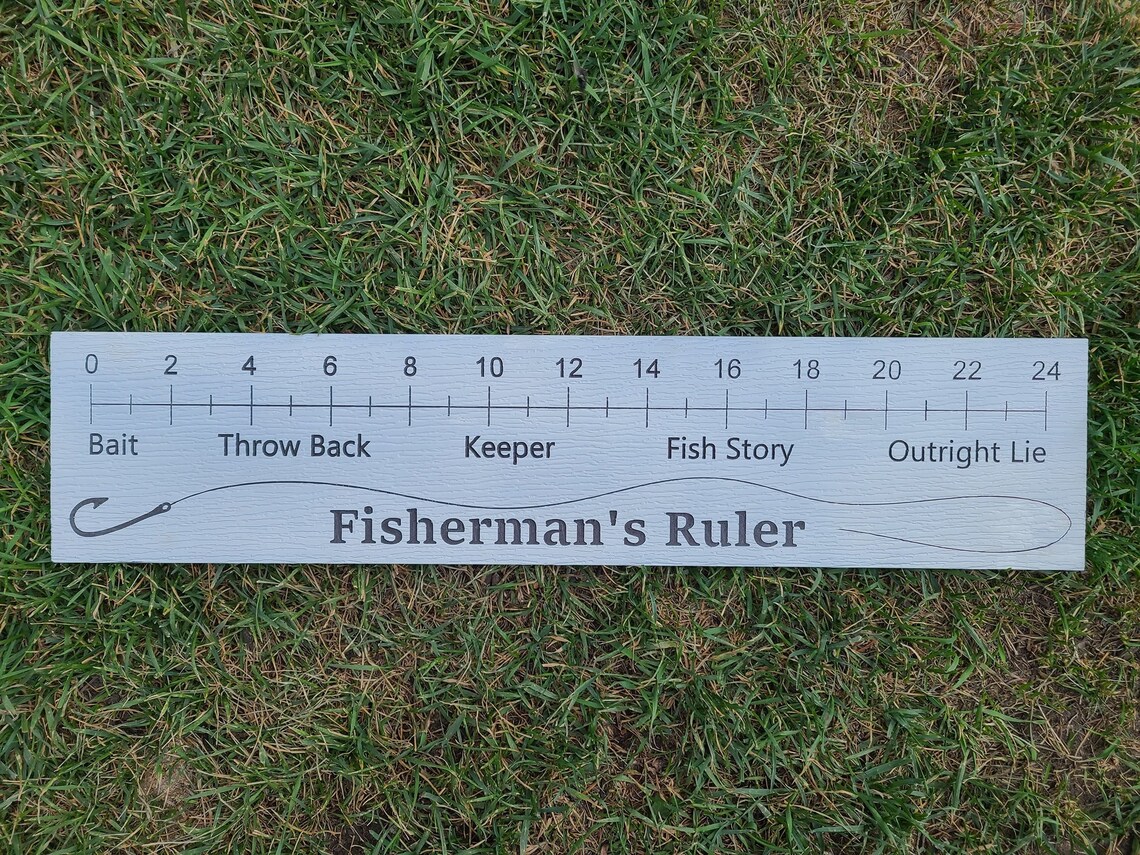 Fisherman's Ruler SVG File - Etsy