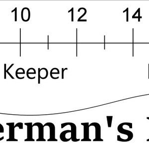 Fisherman's Ruler SVG File - Etsy