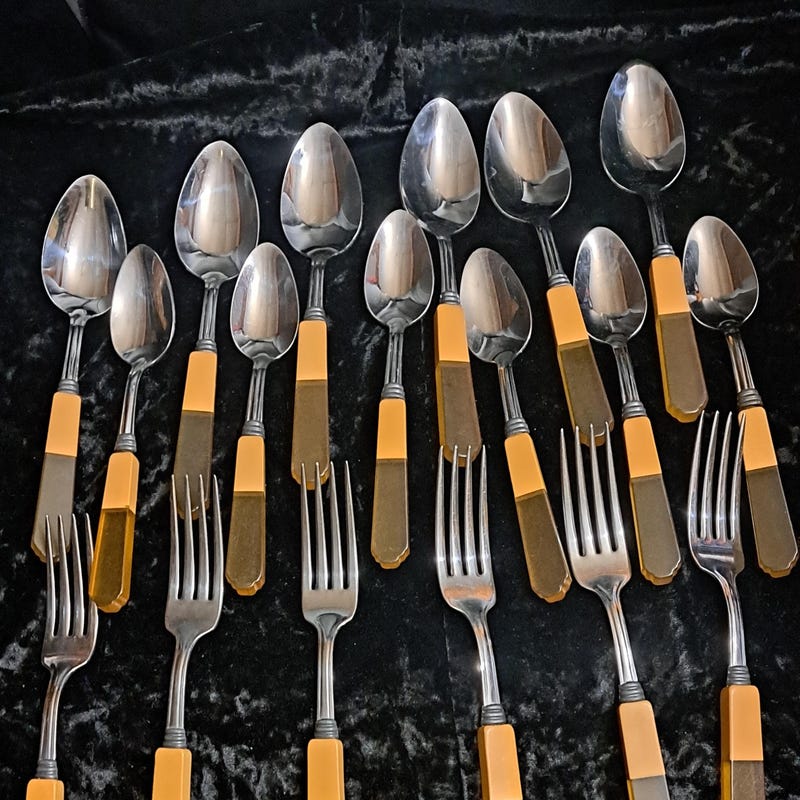 Bakelite Flatware - Etsy