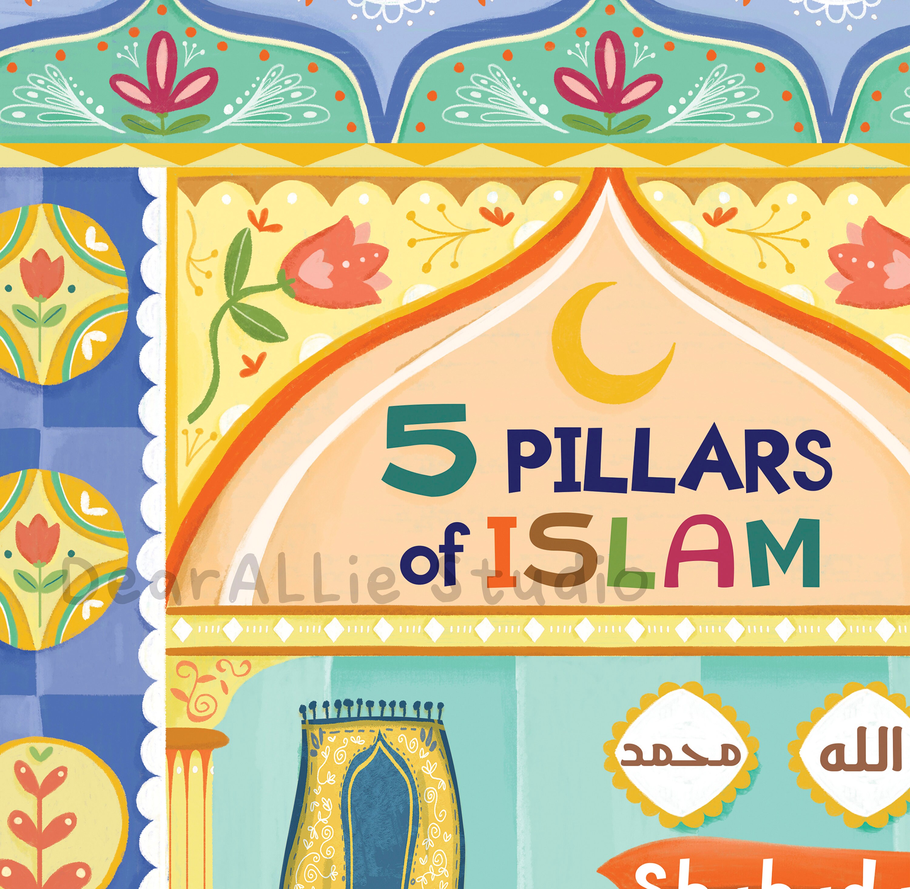 Five Pillars Of Islam Clipart