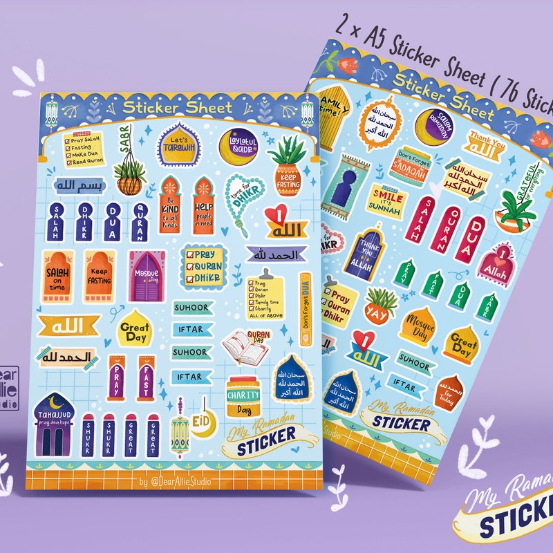 Ramadan Stickers - Etsy