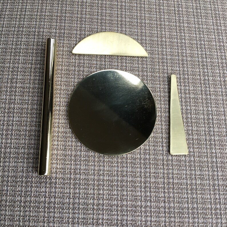 Snuff Set in Solid Brass tooter club straw | Etsy