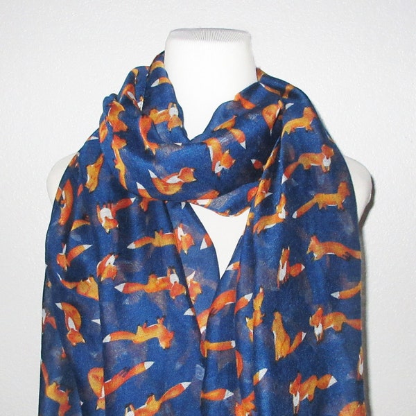 Fox Scarf - Etsy
