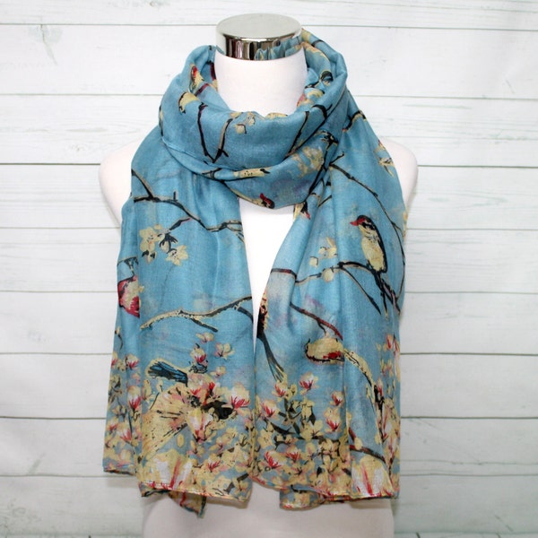 Bird Scarf - Etsy