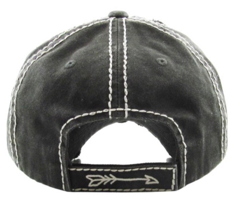 Distressed Black Classy With A Savage Side Baseball Cap | Etsy