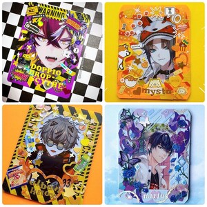 Custom Decorated Toploader Anime Vtuber Manga - Etsy