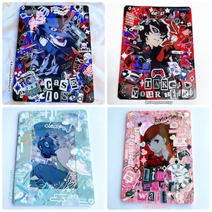 Custom Decorated Toploader | Anime Vtuber Manga Comfort Character - Etsy