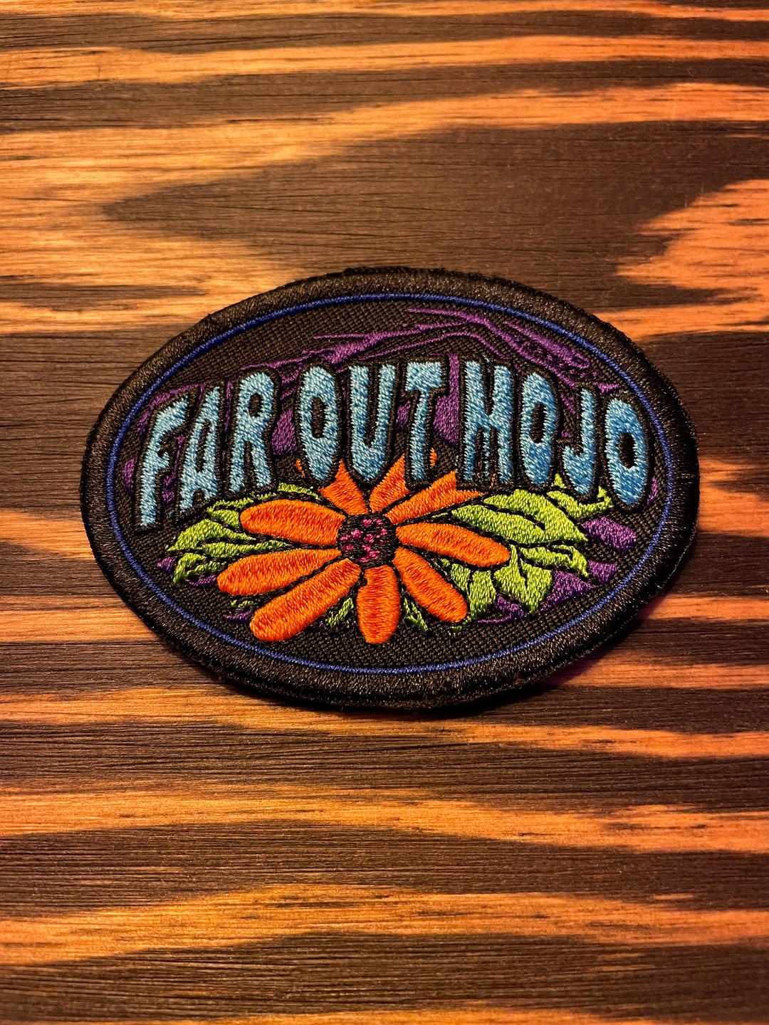 Far Out Mojo Iron-on Patch - Etsy