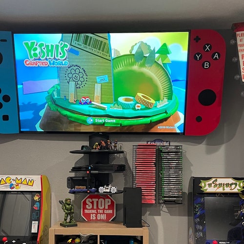 Switch Gaming TV Frame Decor Game Room Video Game Playroom Man - Etsy